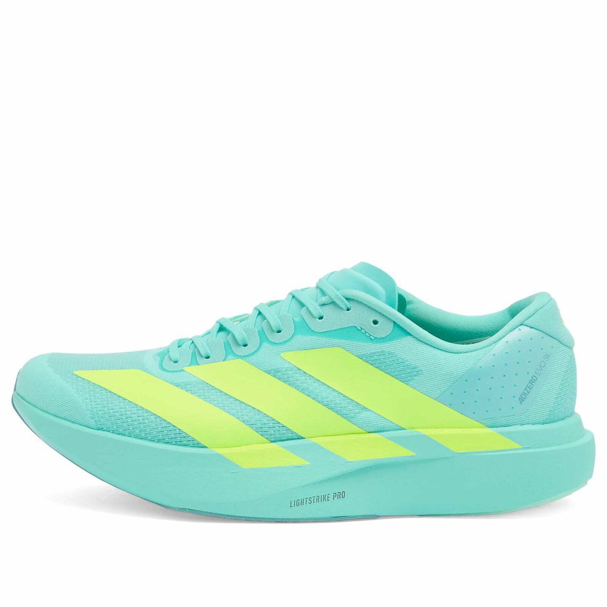Adidas Running Men's adidas Adizero Evo Sl Sneaker in Flash Aqua Lucid ...