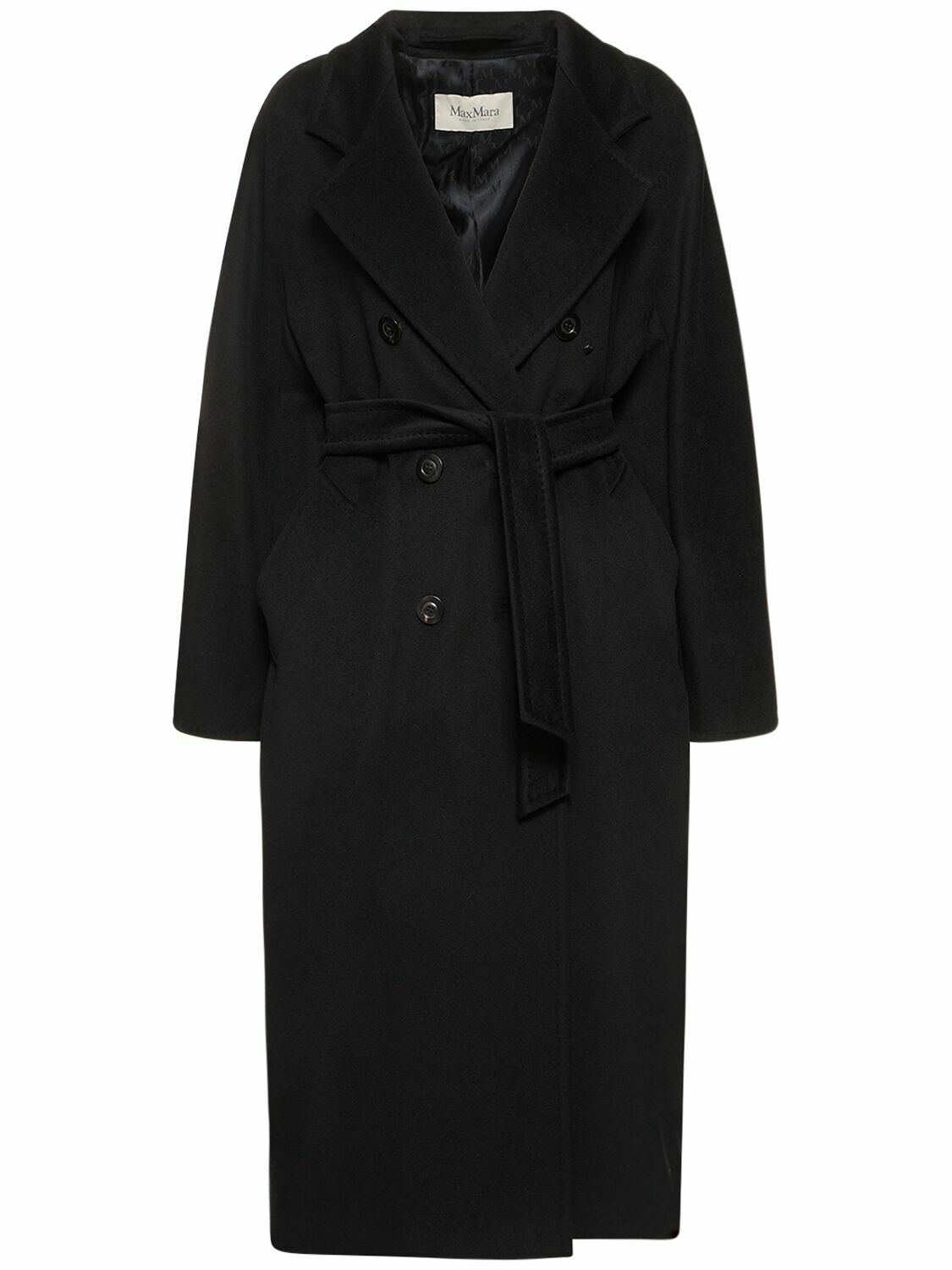 MAX MARA - Madame Double Breasted Wool Long Coat Max Mara