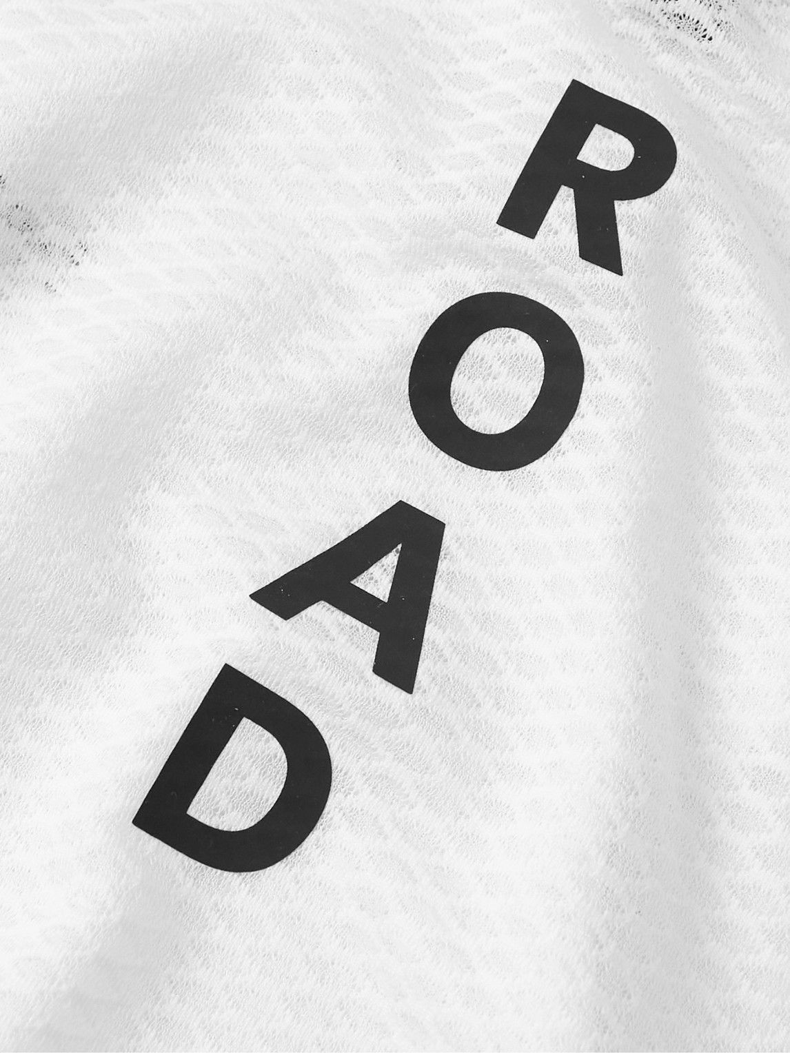 Pas Normal Studios - Logo-Print Stretch-Mesh Base Layer - White Pas ...