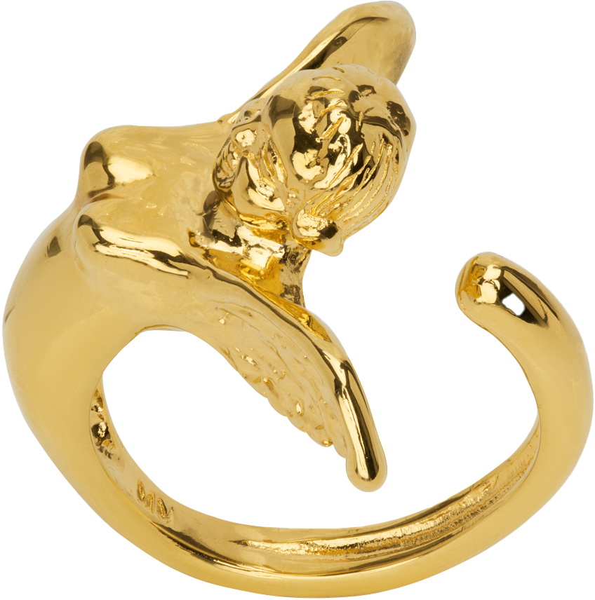Mondo Mondo Gold Angel Ring Mondo Mondo