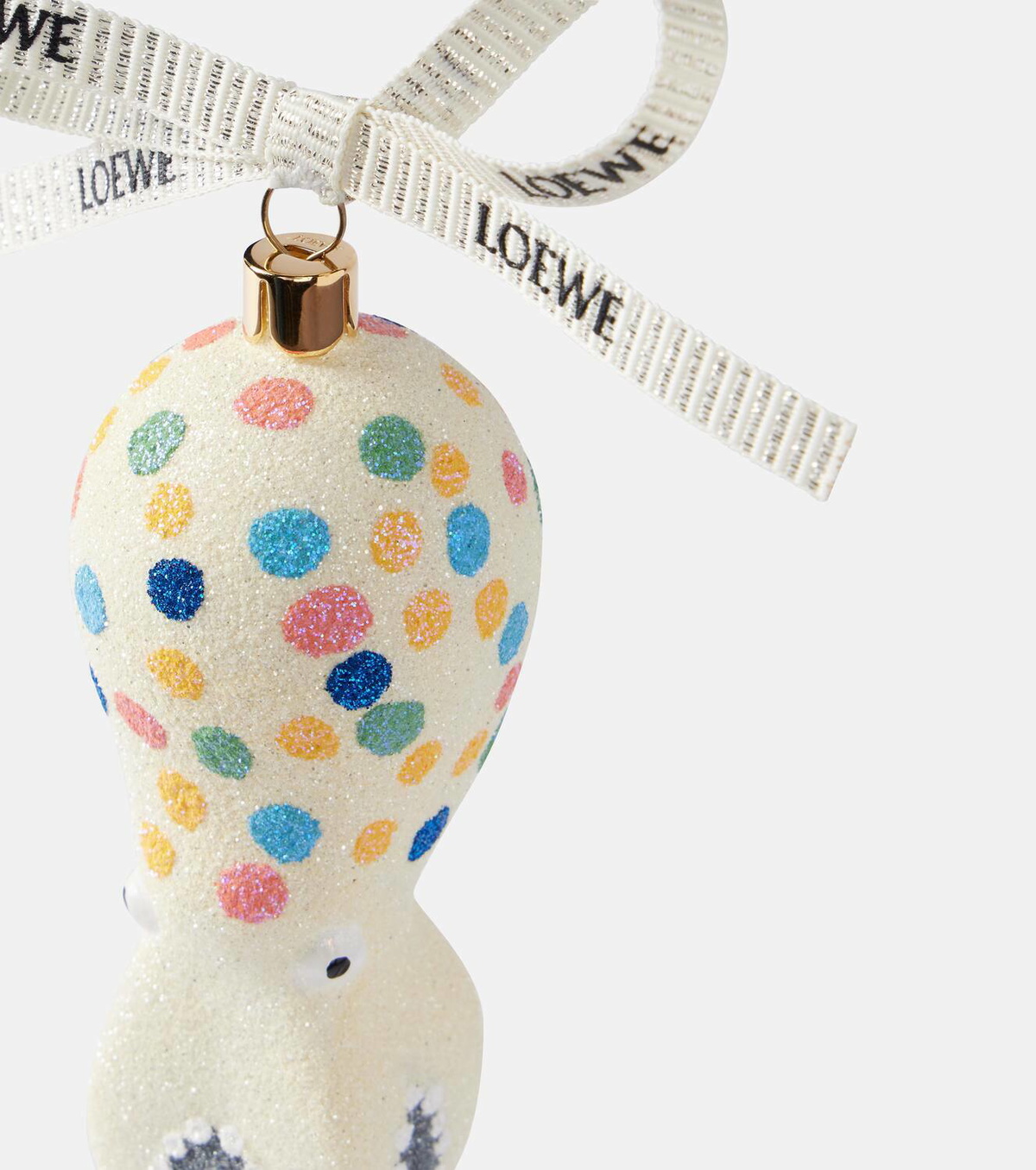 Loewe x Suna Fujita Octopus glitter glass ornament Loewe