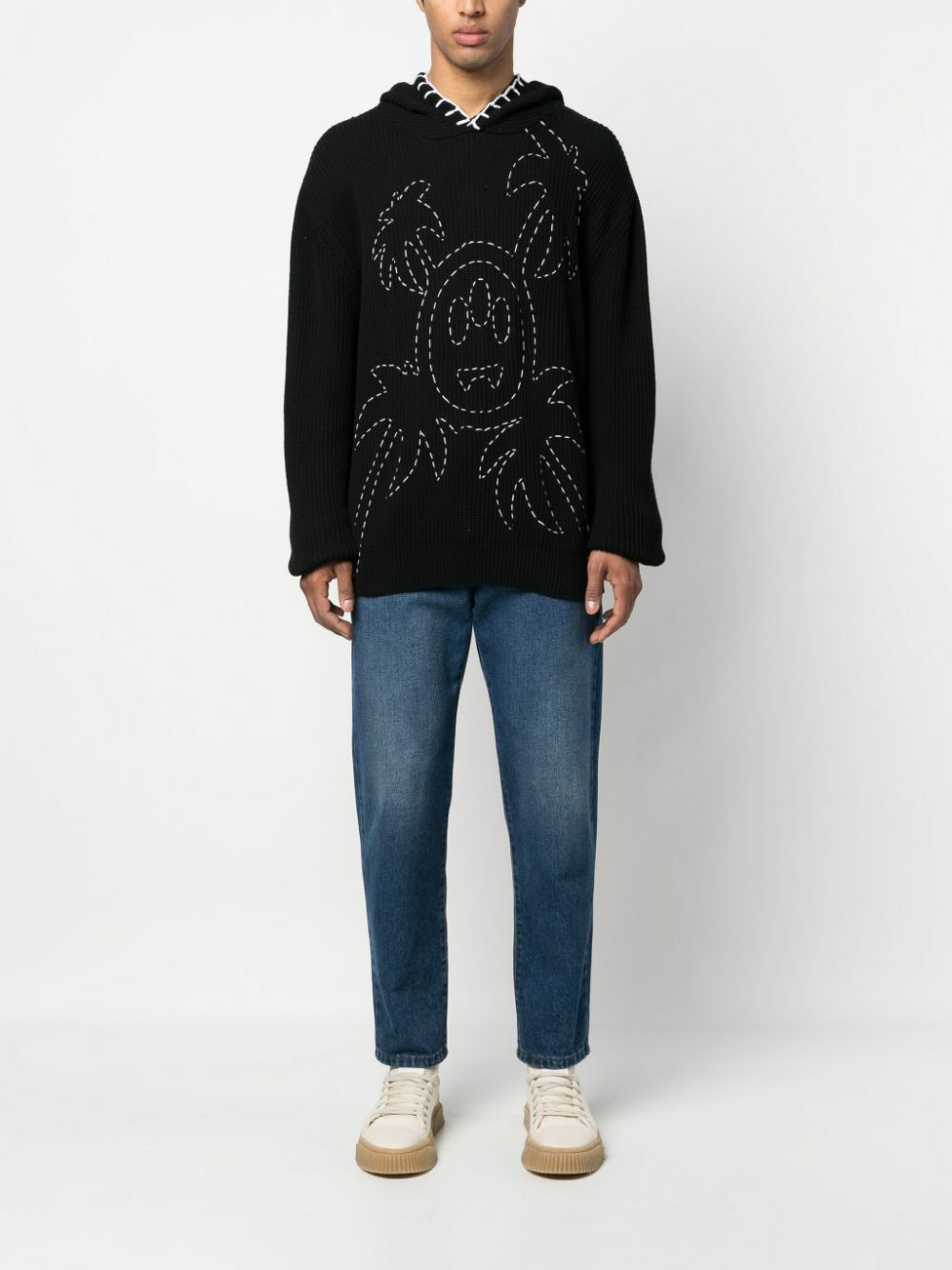 BARROW - Knitted Hoodie Barrow