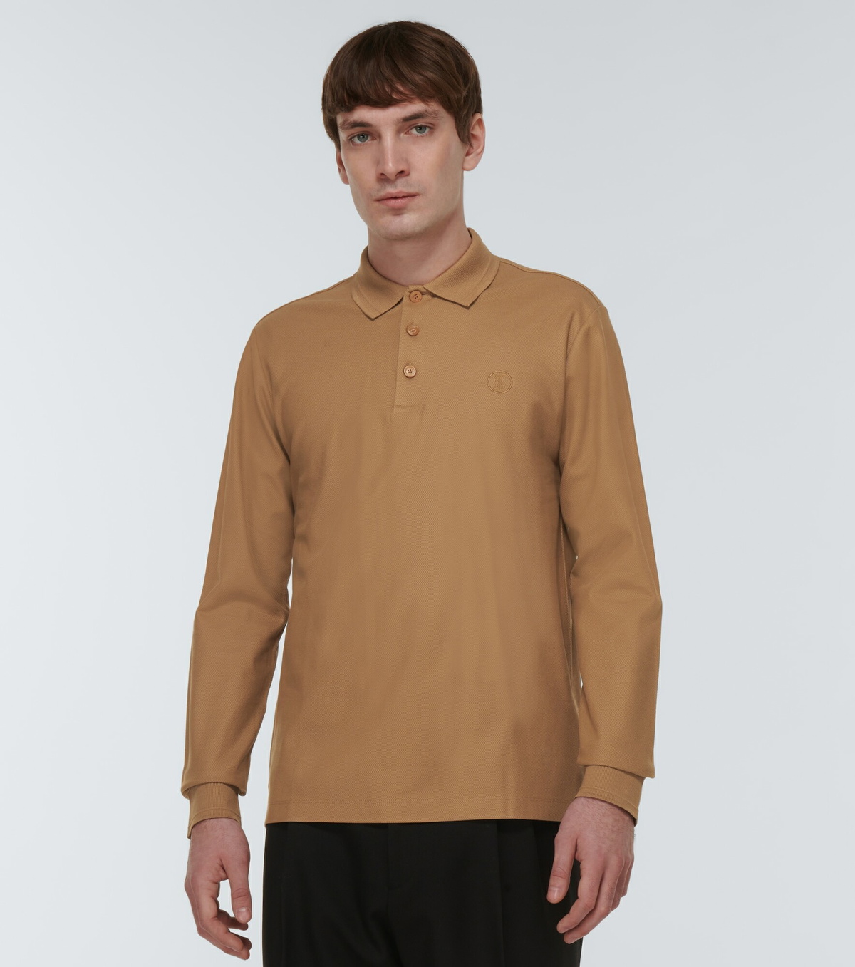 Burberry - Cotton piqué polo shirt Burberry
