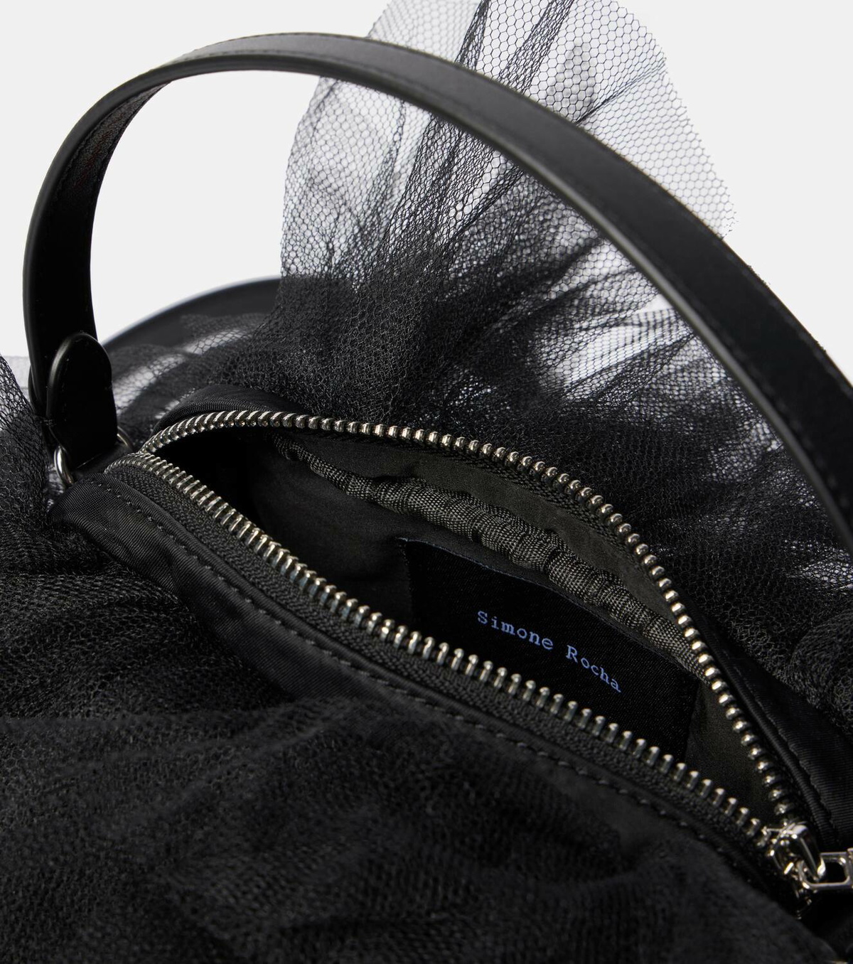 Simone Rocha Frilly Tutu Mini canvas shoulder bag Simone Rocha