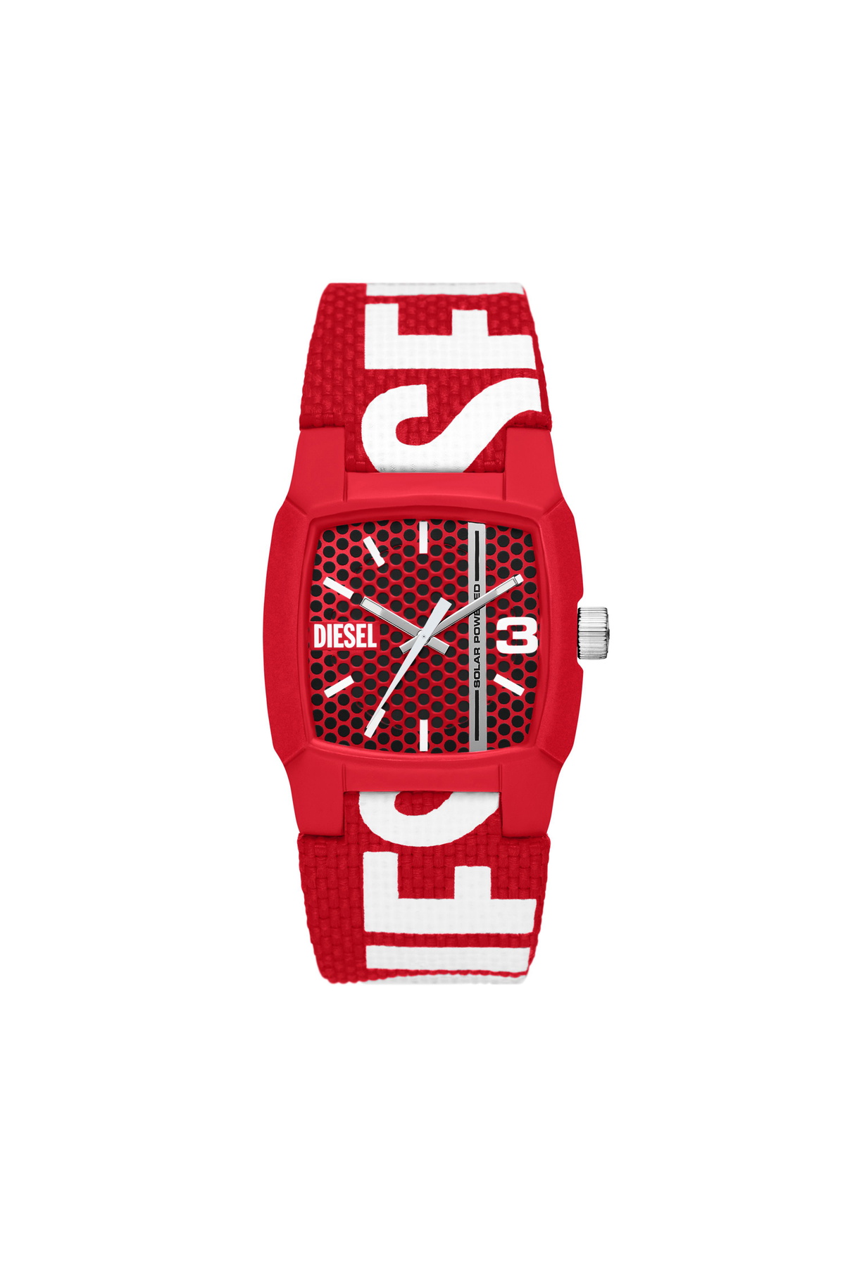 Diesel Cliffhanger Solar Red watch - Timeframes Mens in Red Diesel