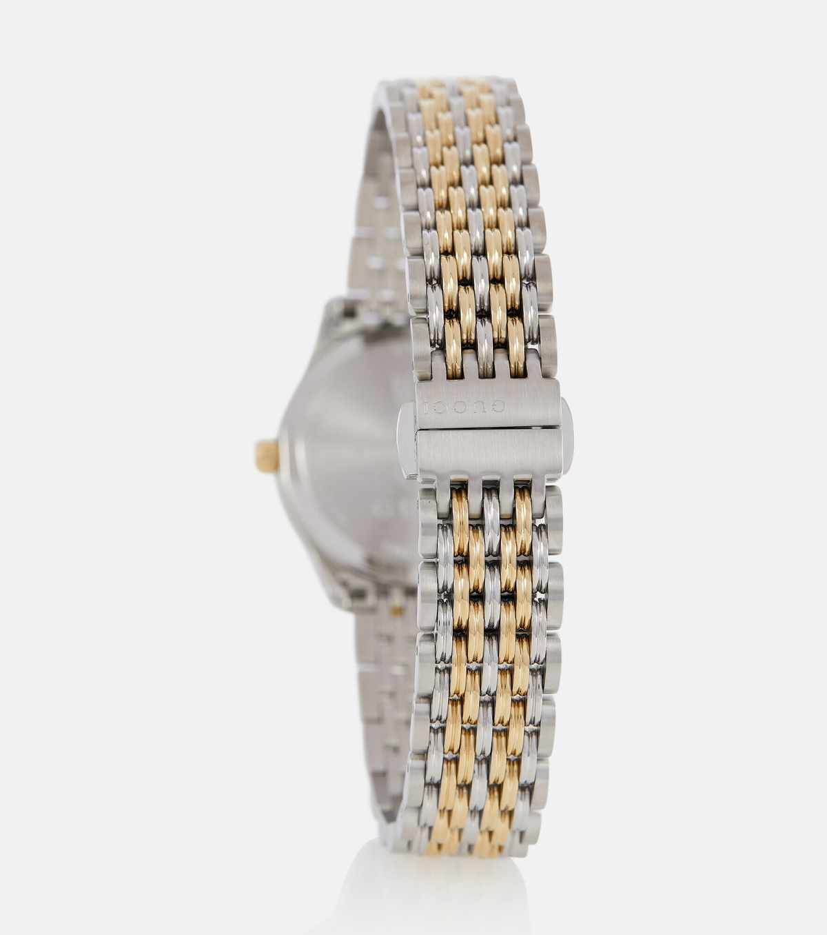 Gucci - G-Timeless 29mm stainless steel watch with yellow gold Gucci