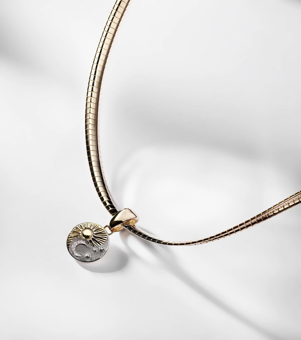 FoundRae Balance - Foundational Keys 18kt gold and white gold necklace ...
