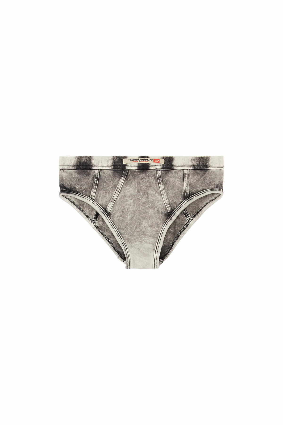 Diesel Hipster briefs in denim-effect jersey - Panties Womens in Grey ...