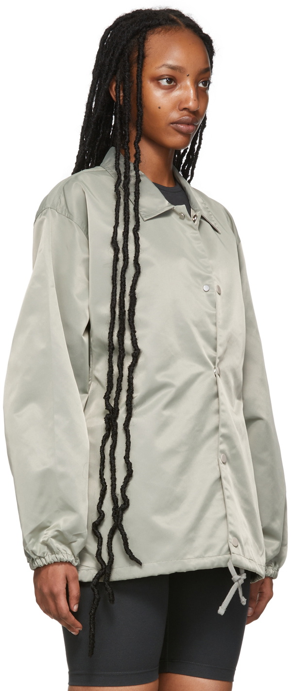 Essentials Green Coaches Jacket Essentials