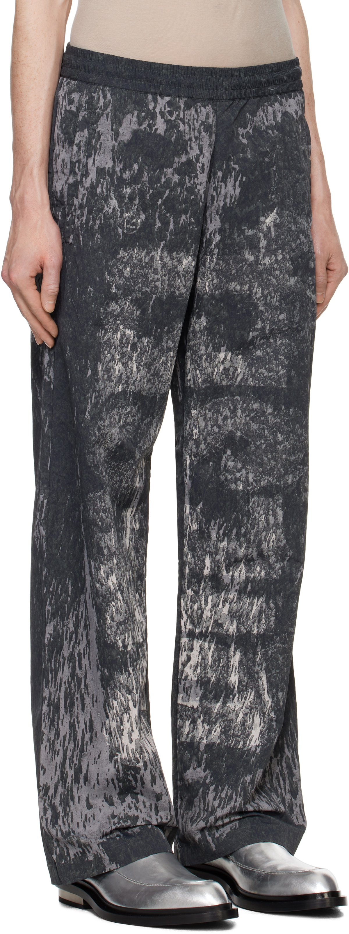 Diesel Gray P-Brick Trousers Diesel