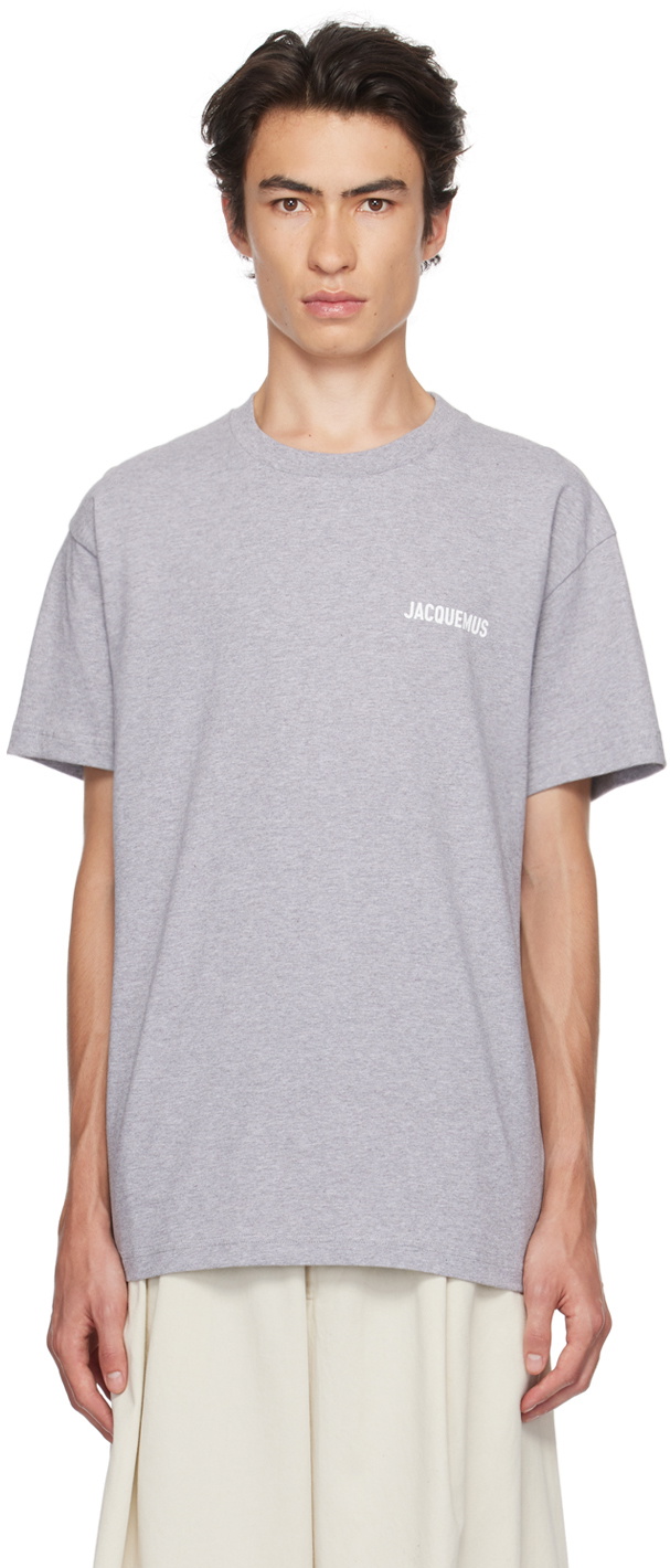Jacquemus Gray 'Le T-Shirt Jacquemus' T-Shirt Jacquemus