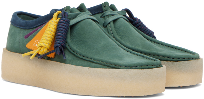 Clarks Originals Green Wallabee Cup Oxfords Clarks Originals