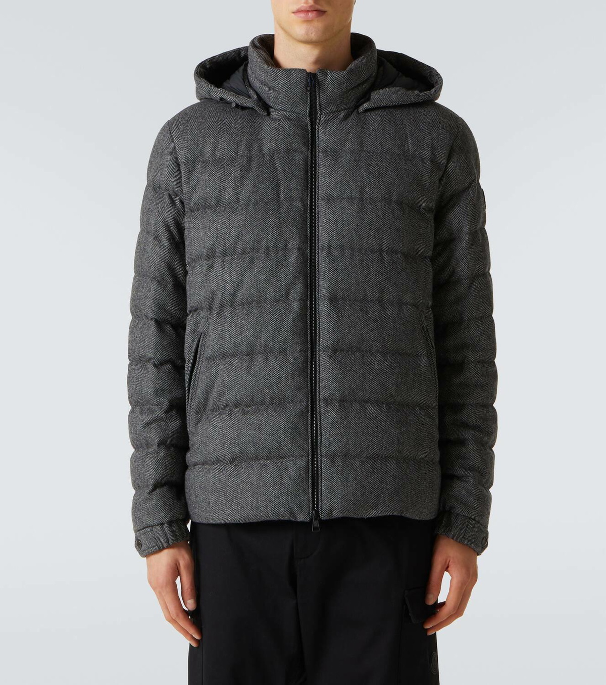 Moncler Arneb wool-blend down jacket Moncler