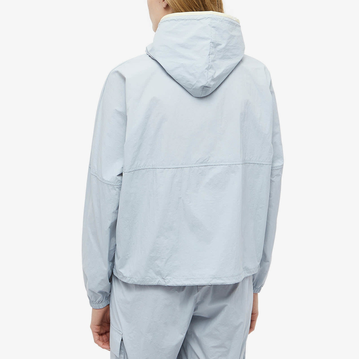 DONNI. Women's Nylon Pullover Jacket in Sky DONNI.