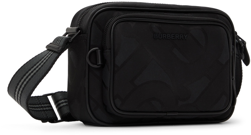 Burberry Black Monogram Messenger Bag Burberry