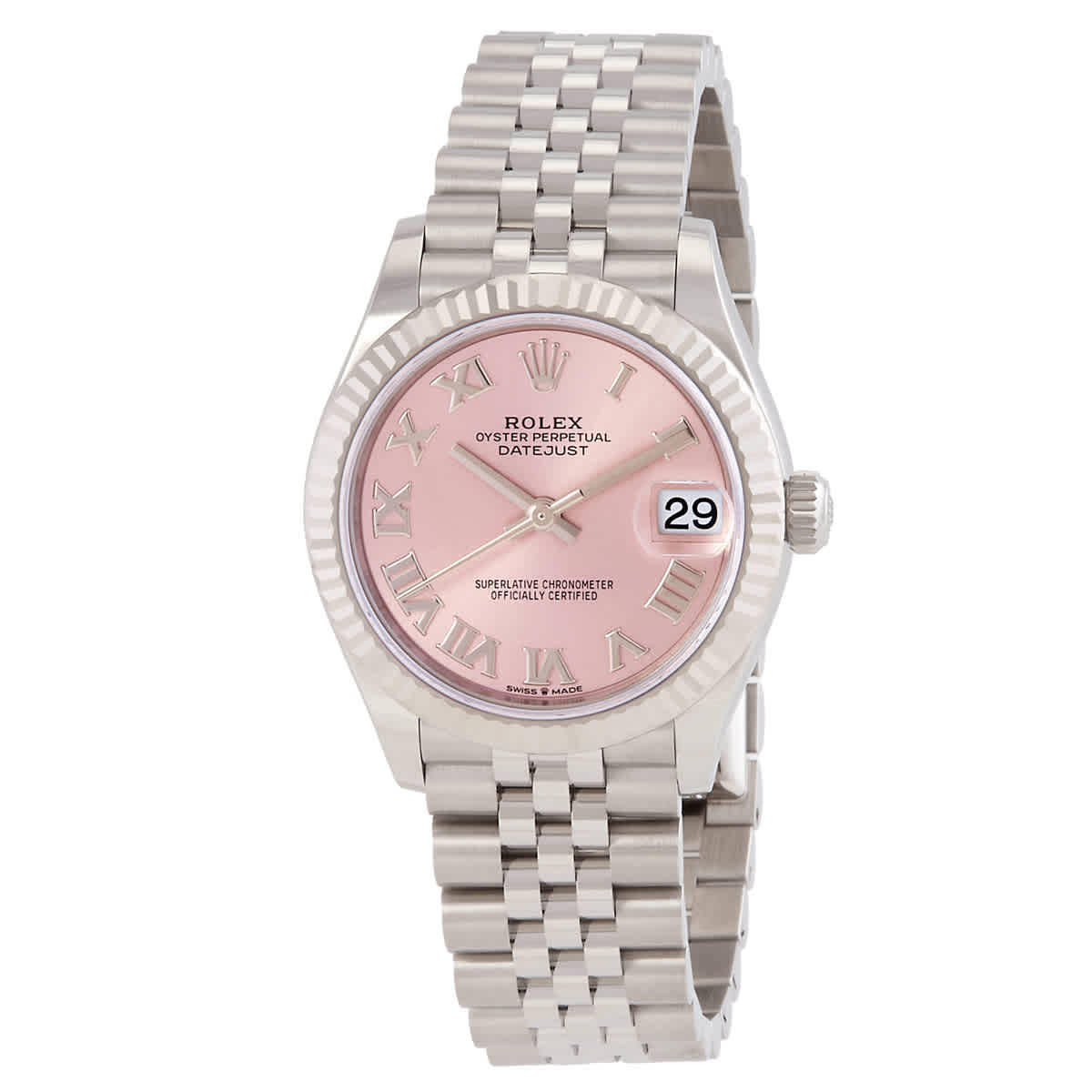 Rolex Datejust 31 Automatic Pink Dial Ladies Watch 278274PRJ Rolex