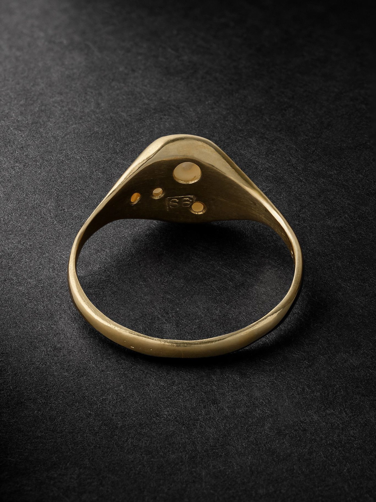 Seb Brown - Neapolitan Gold, Sapphire, Emerald and Ruby Ring - Gold Seb ...