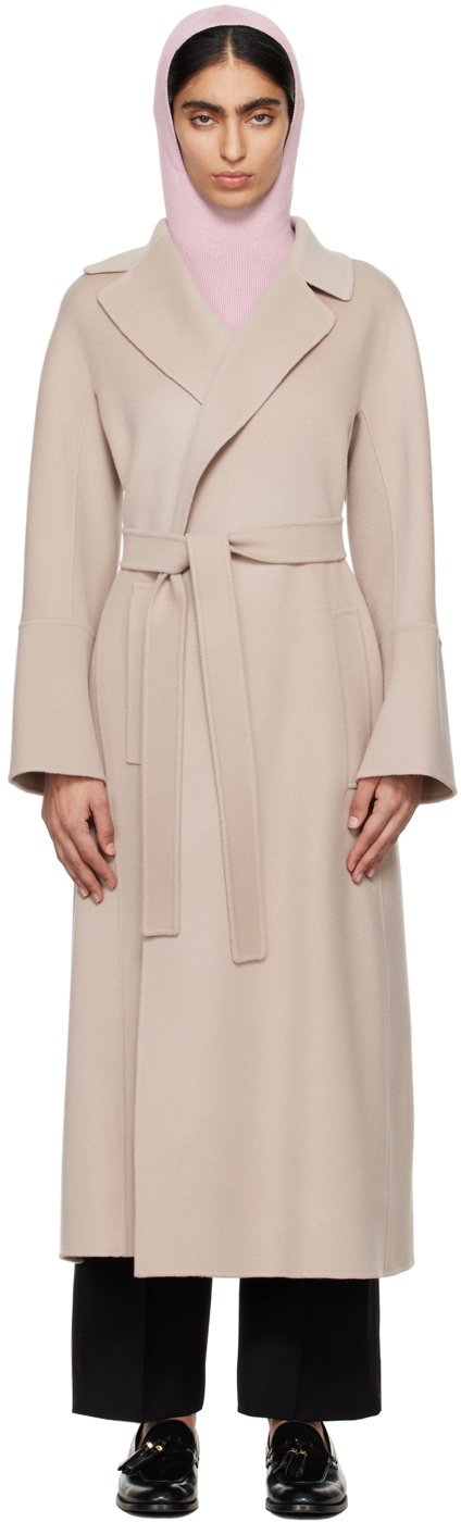 Max Mara Beige Elisa Coat Max Mara