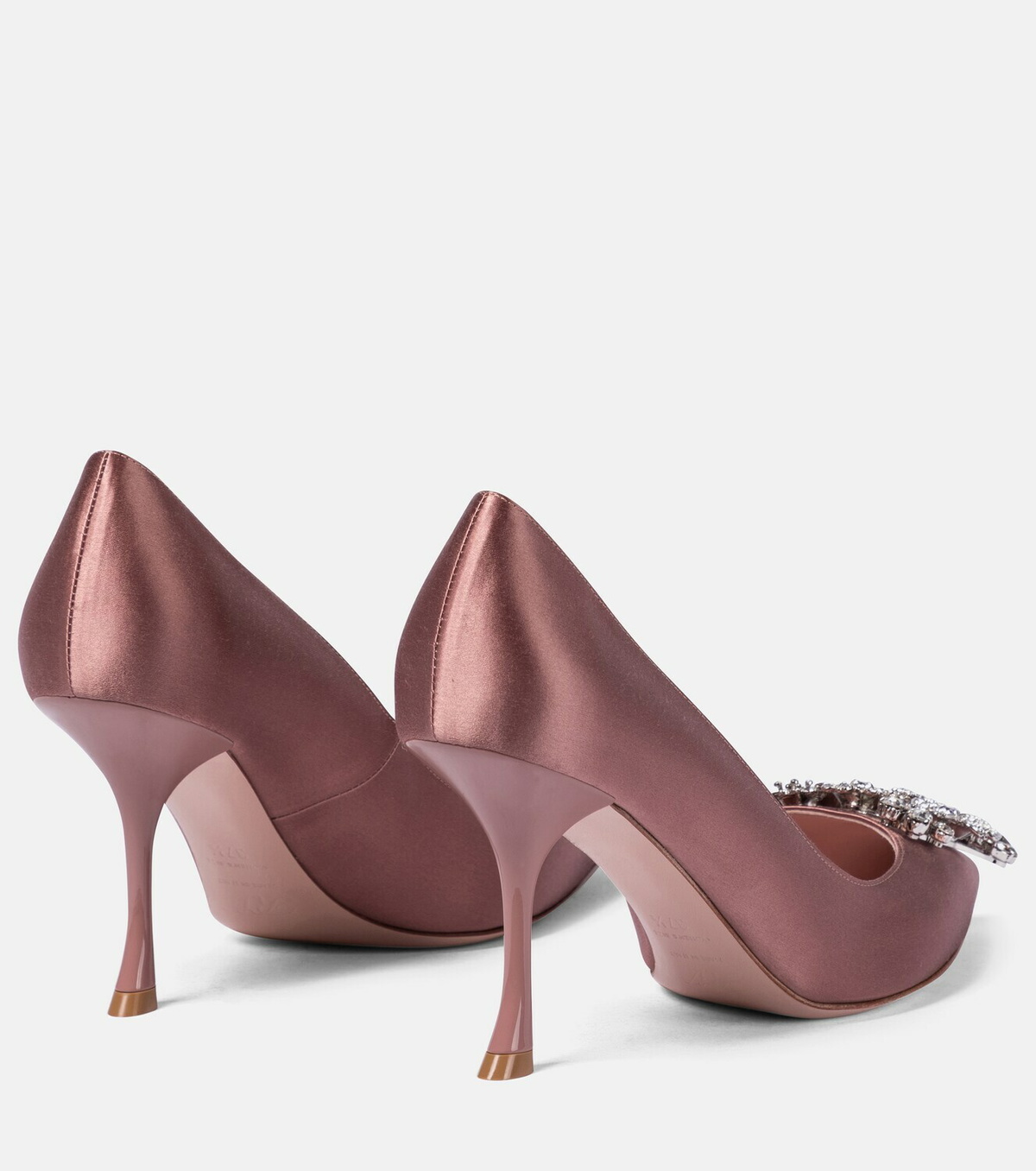 Roger Vivier RV Bouquet Strass satin pumps Roger Vivier
