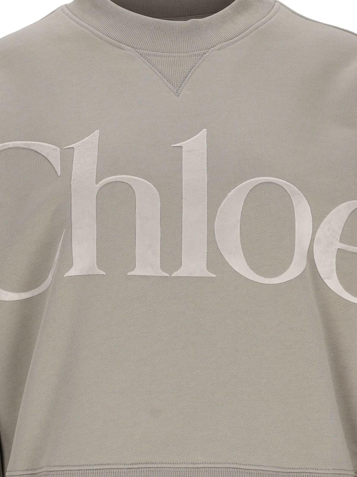 Chloé Logo Crewneck Sweatshirt Chloe