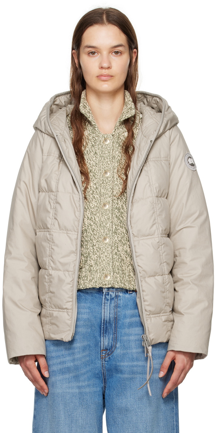 Canada Goose Beige Tourma Down Jacket Canada Goose