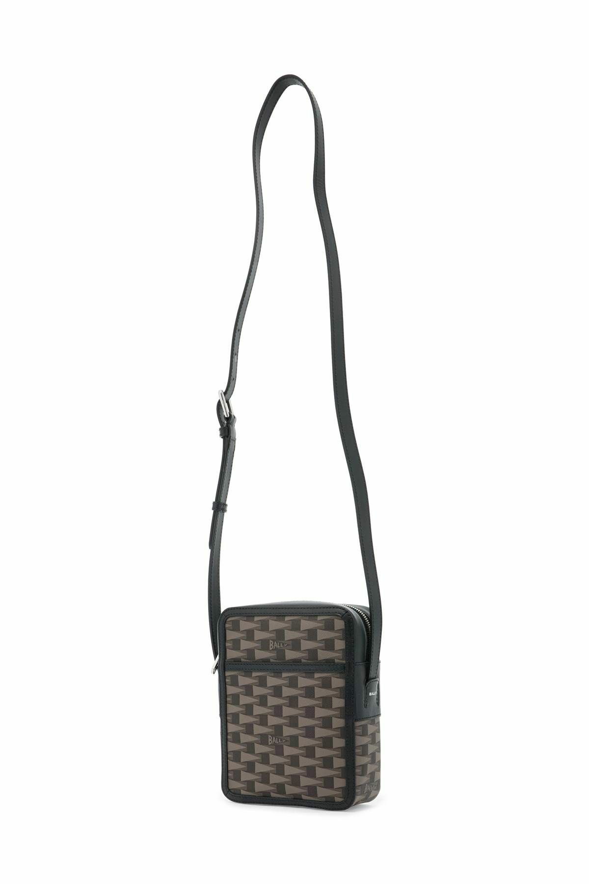 BALLY pennant crossbody bag Brown Bally