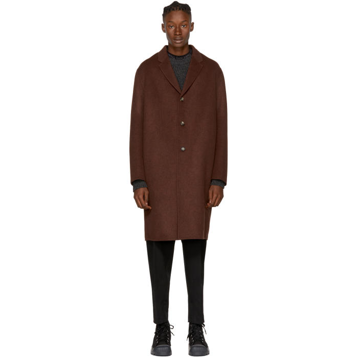 Acne Studios Red Chad Coat Acne Studios