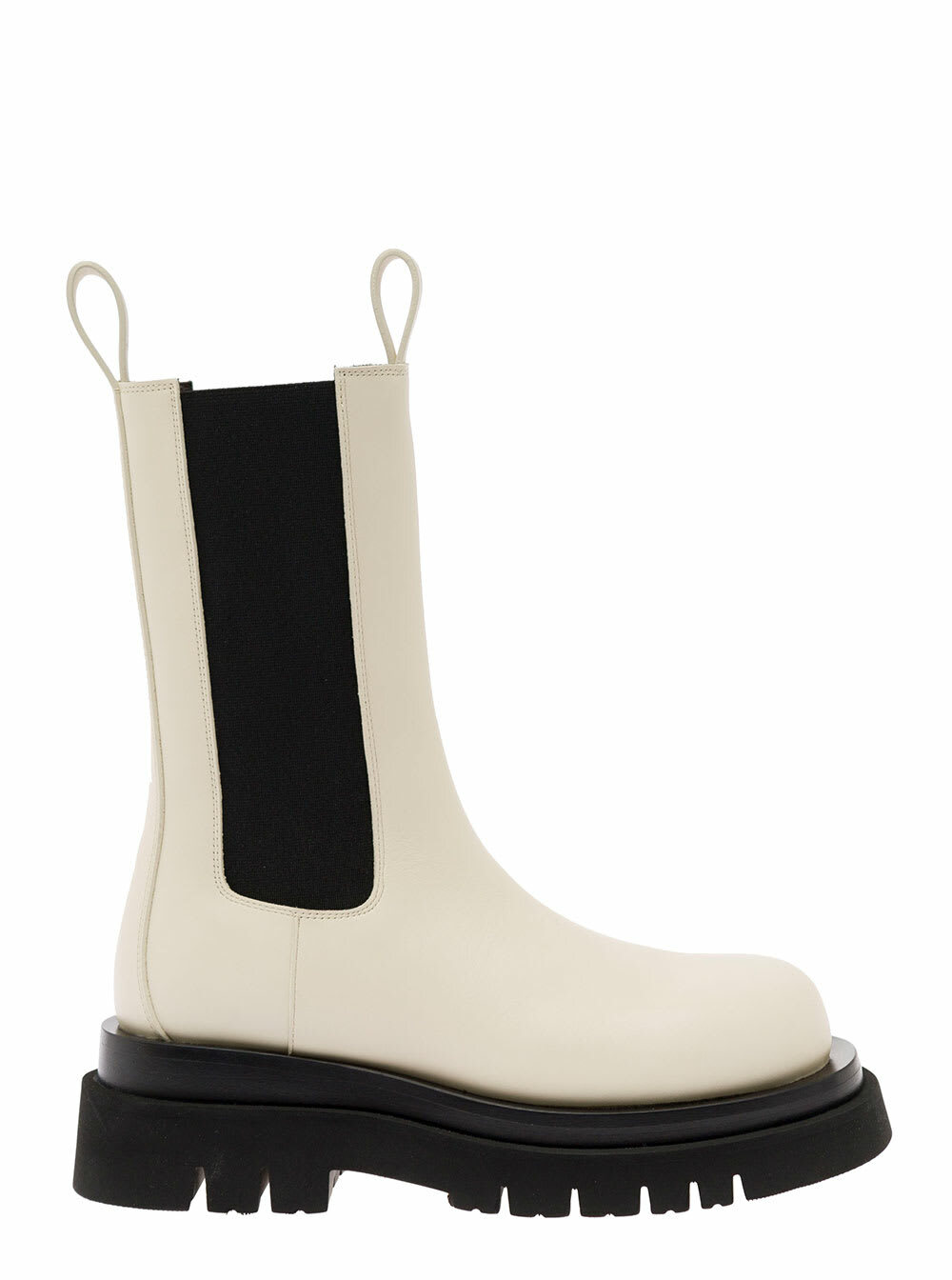 Bottega Veneta bv Lug Boots With Contrasting Multi-layered Sole In ...