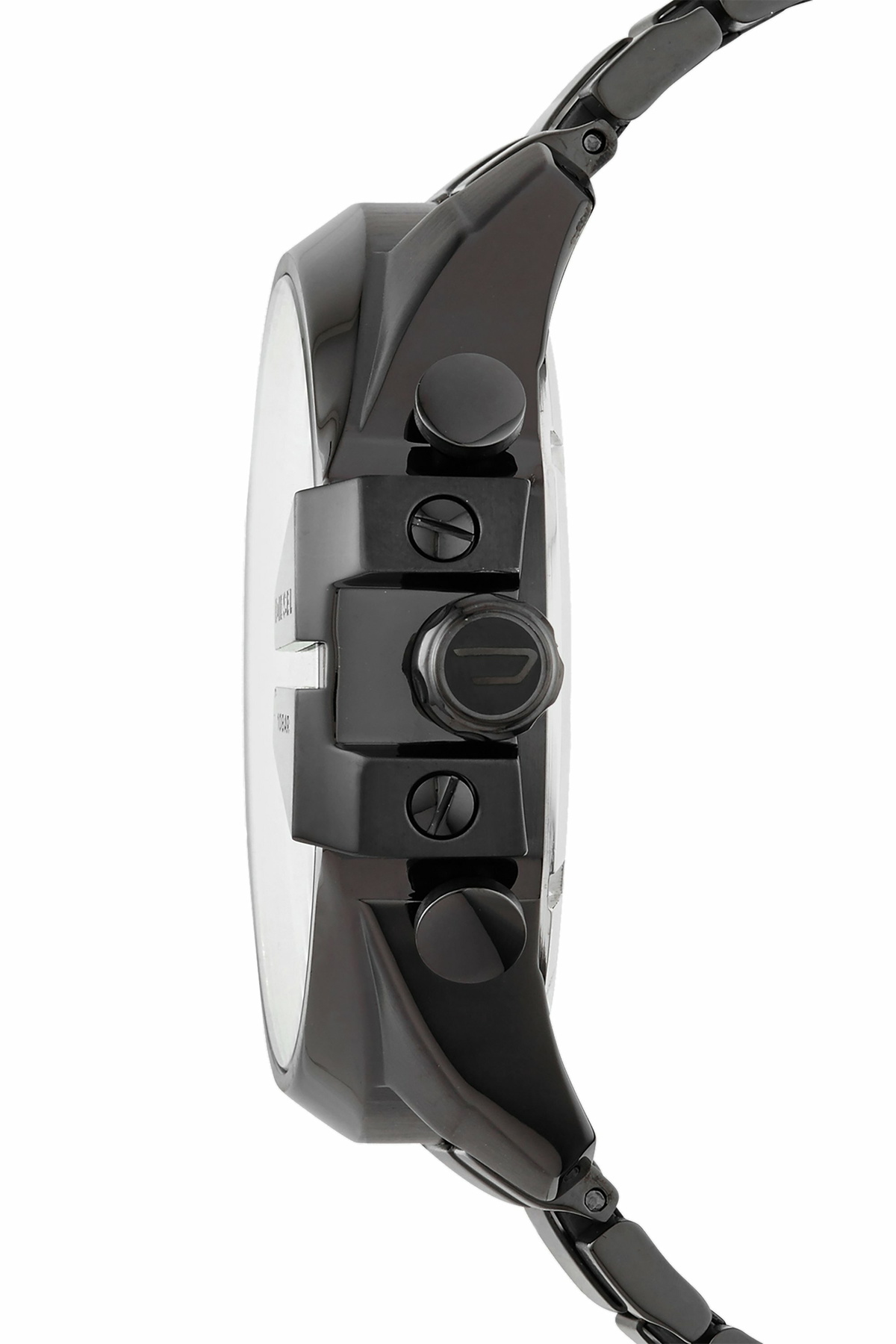 Diesel Mega Chief watch with gunmetal plating - Timeframes Mens in ...
