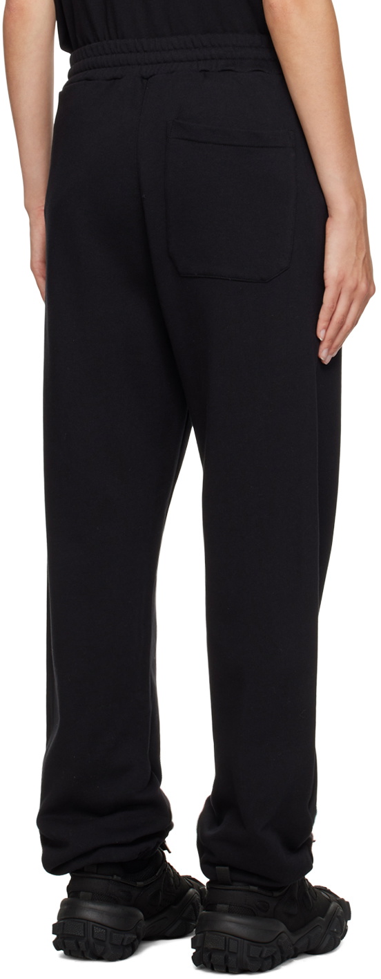 MSGM Black Three-Pocket Lounge Pants MSGM
