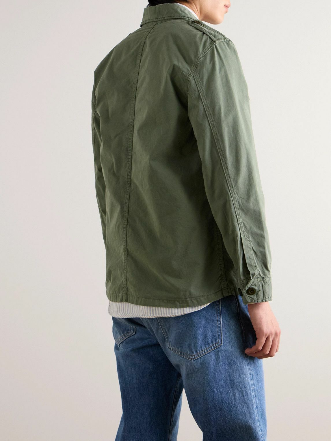 Hartford - Joshua Cotton Jacket - Green Hartford