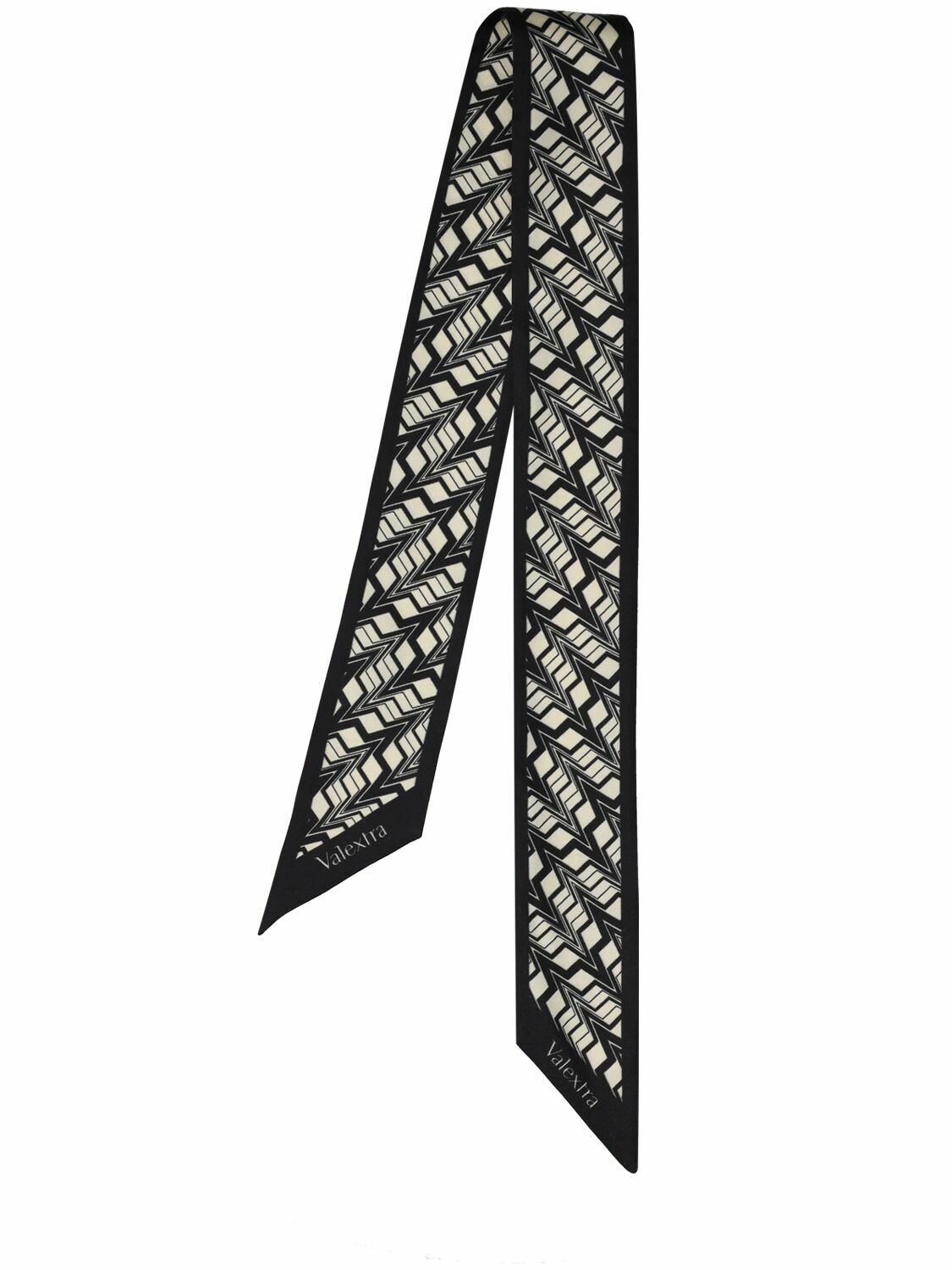 VALEXTRA - Logo Silk Scarf Valextra