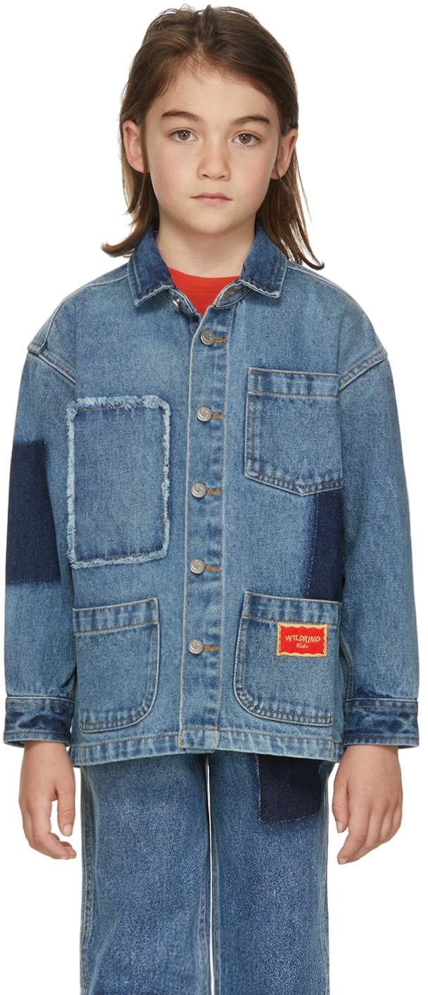 Wildkind Kids Blue Tony Denim Jacket