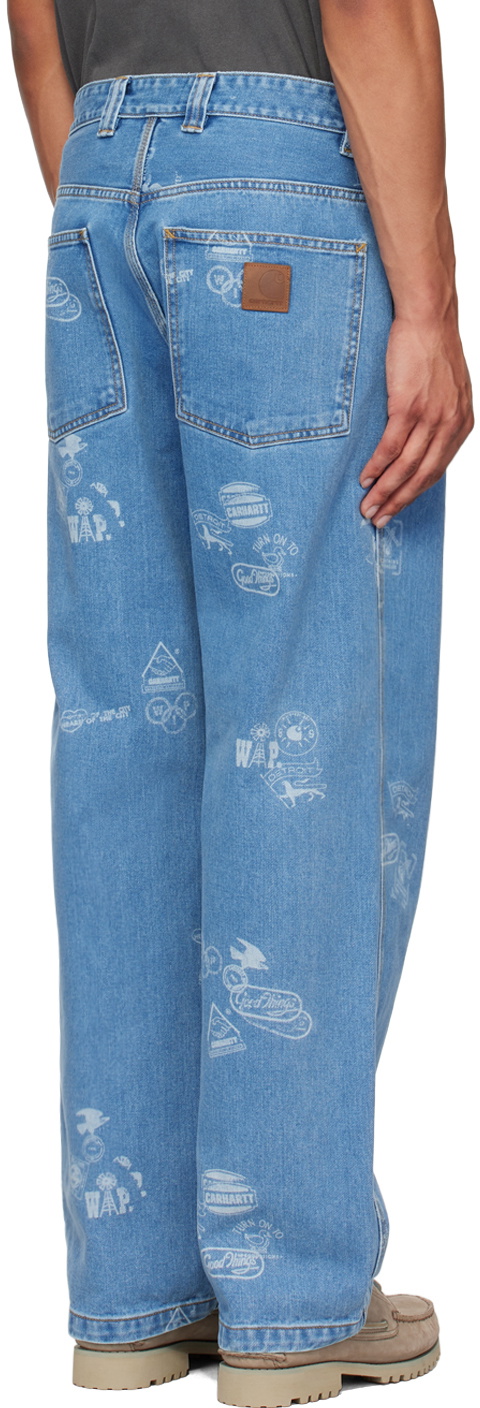 Carhartt Work In Progress Blue Stamp Jeans Carhartt WIP