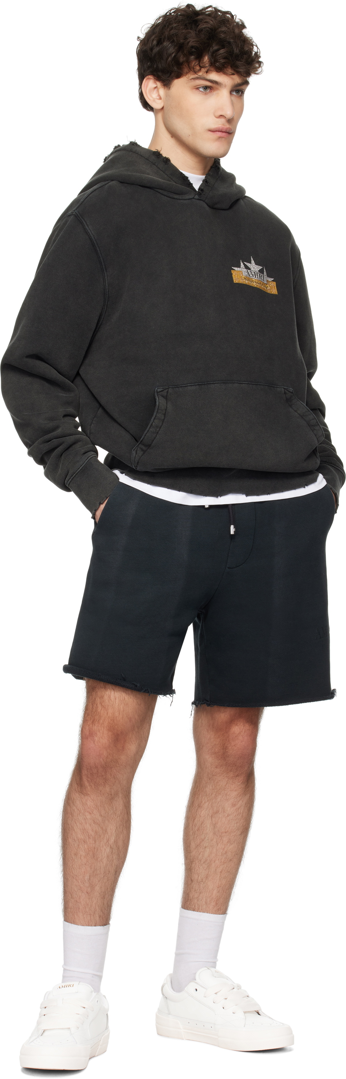 AMIRI Black Vintage 'Amiri' Shorts Amiri