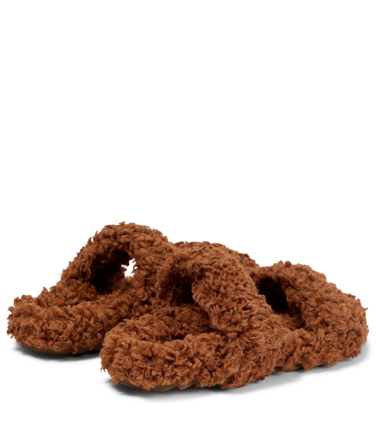 Gia Borghini - Gia 10 faux shearling slides Gia Borghini