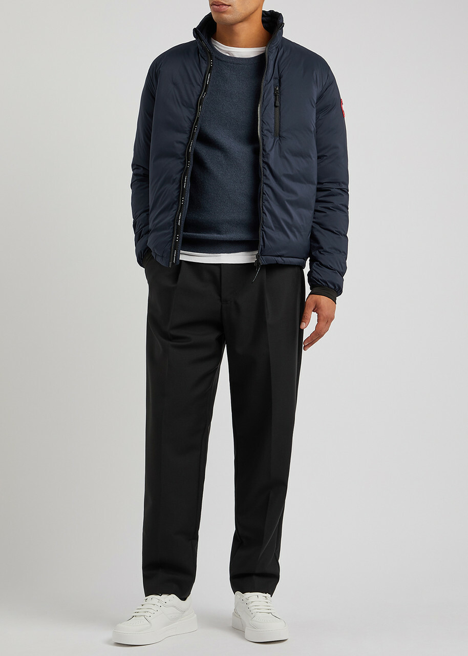 Canada Goose Lodge Navy Feather-Light Shell Jacket, Jacket, Blue Canada ...