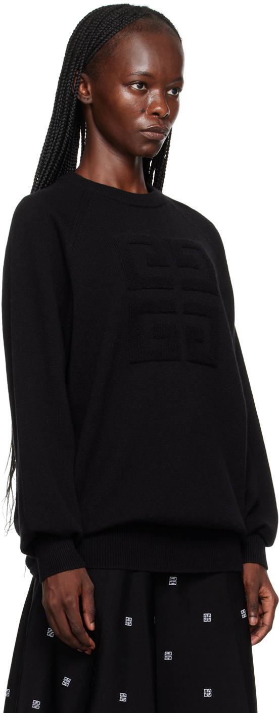 Givenchy Black Raglan Sweater Givenchy
