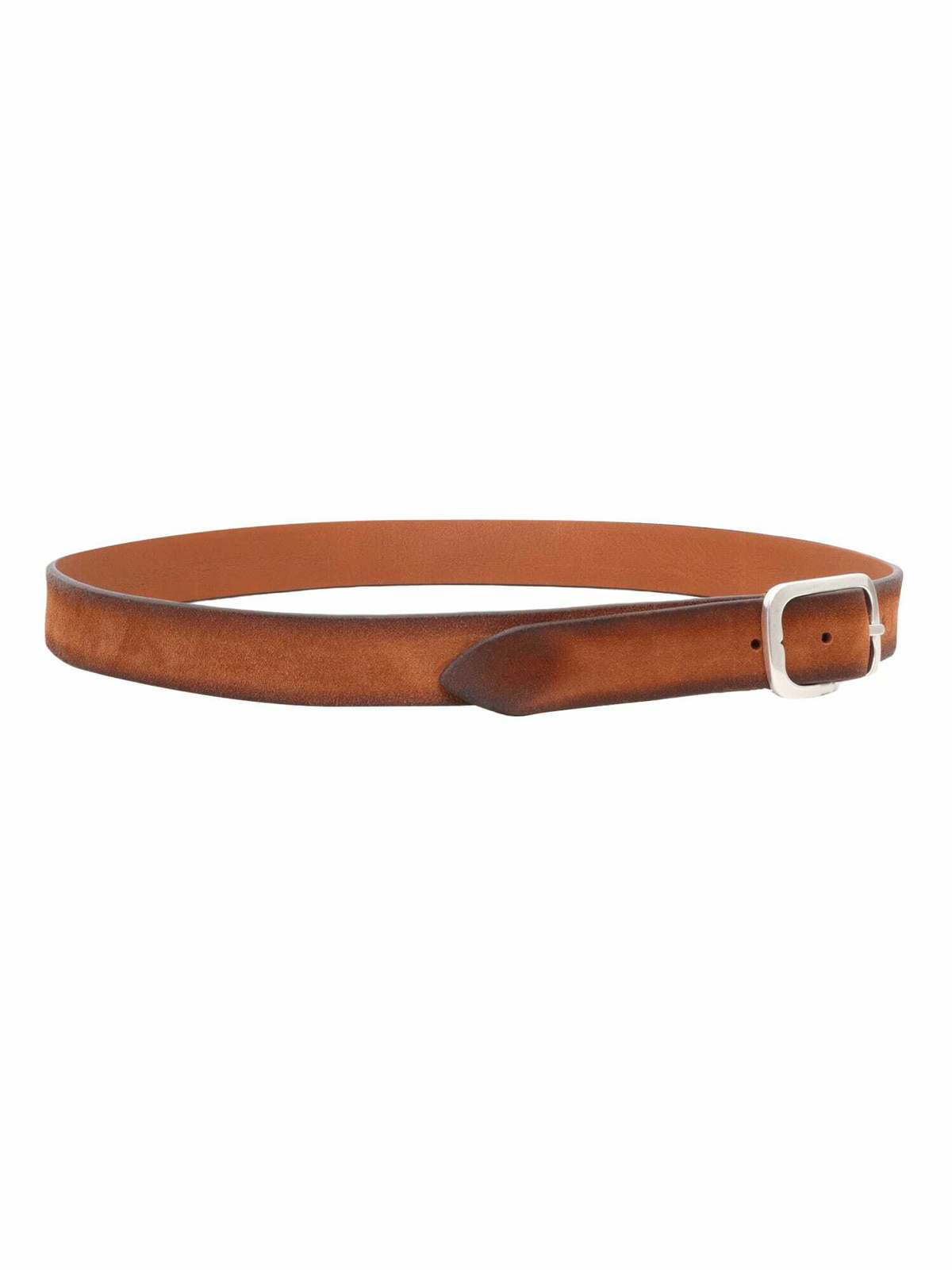 Orciani Brown Leather Belt Orciani