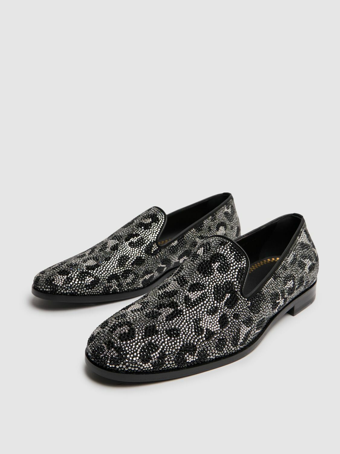 VERSACE Leopard Evening Slippers Versace