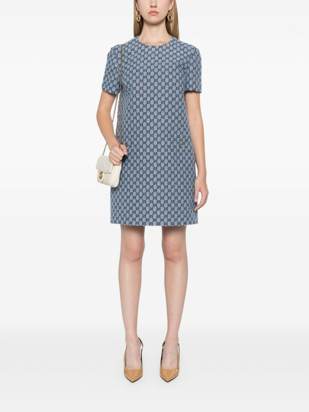 Gucci GG Shadow Bouclé Mini Dress Gucci