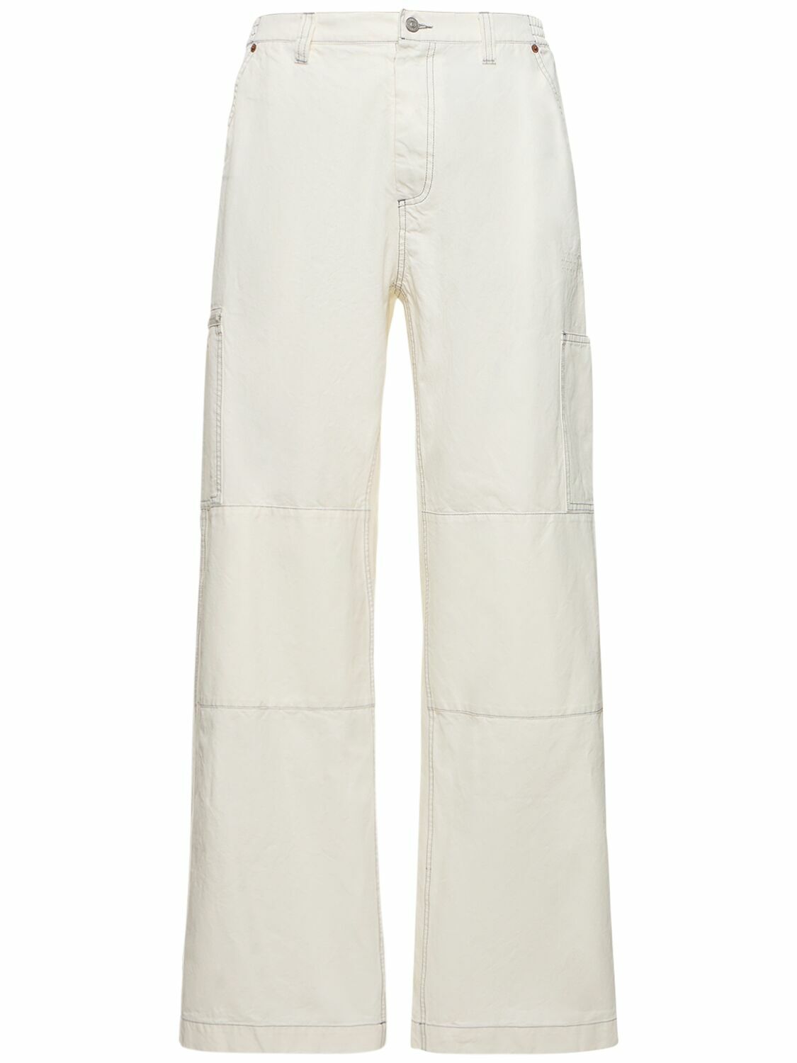 MM6 MAISON MARGIELA - Cotton Canvas Cargo Pants MM6 Maison Margiela