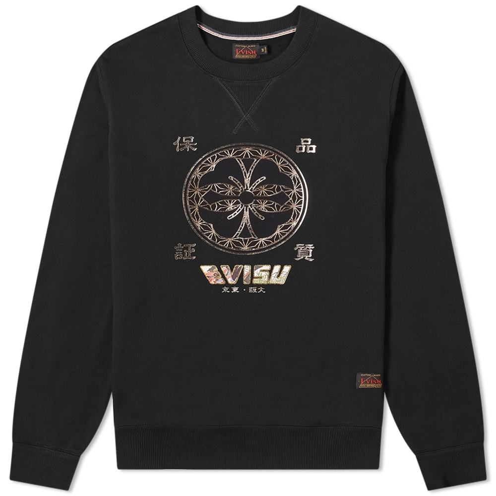 Evisu Foil Logo Crew Sweat Evisu