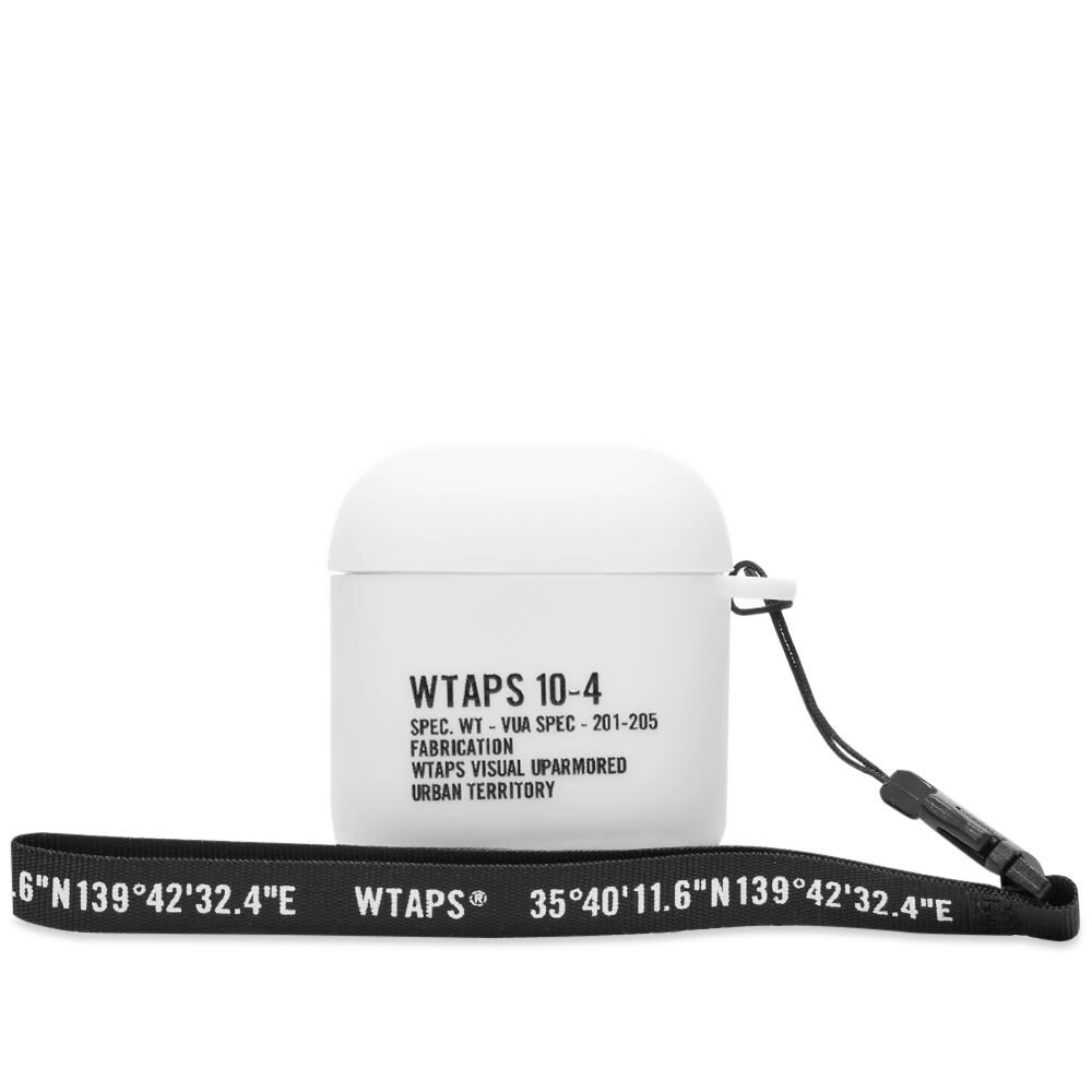 WTAPS Men's AirPod Case in White WTAPS