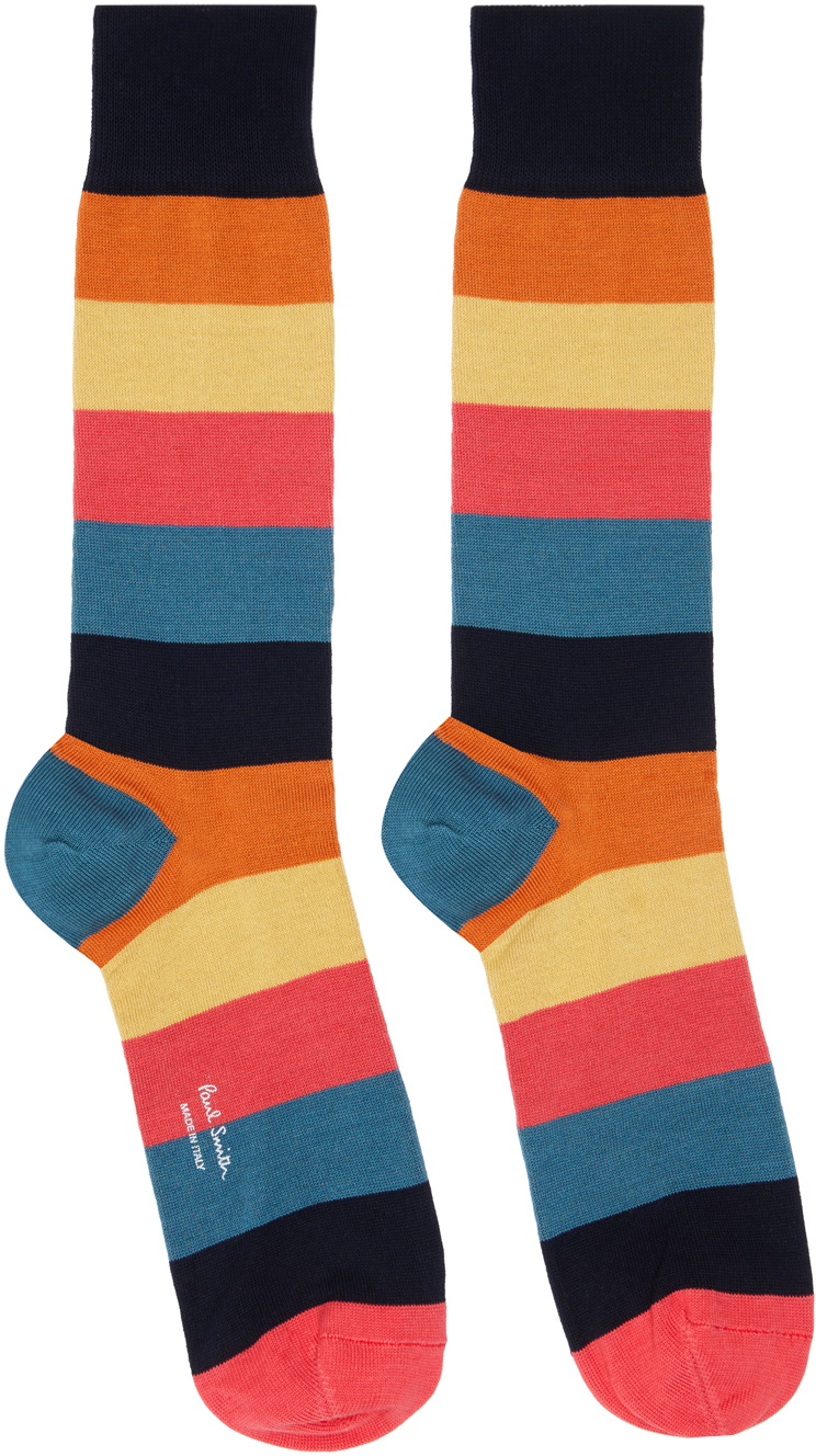 Paul Smith Three-Pack Multicolor Artist Mix Socks Paul Smith