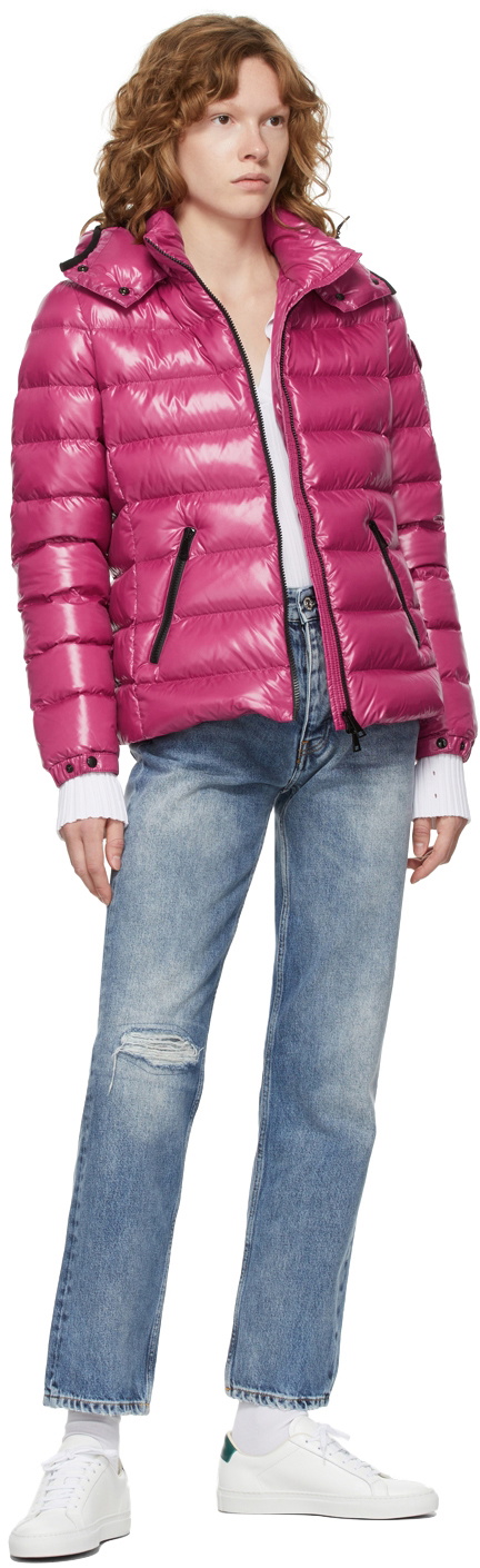 Moncler Pink Down Bady Jacket Moncler