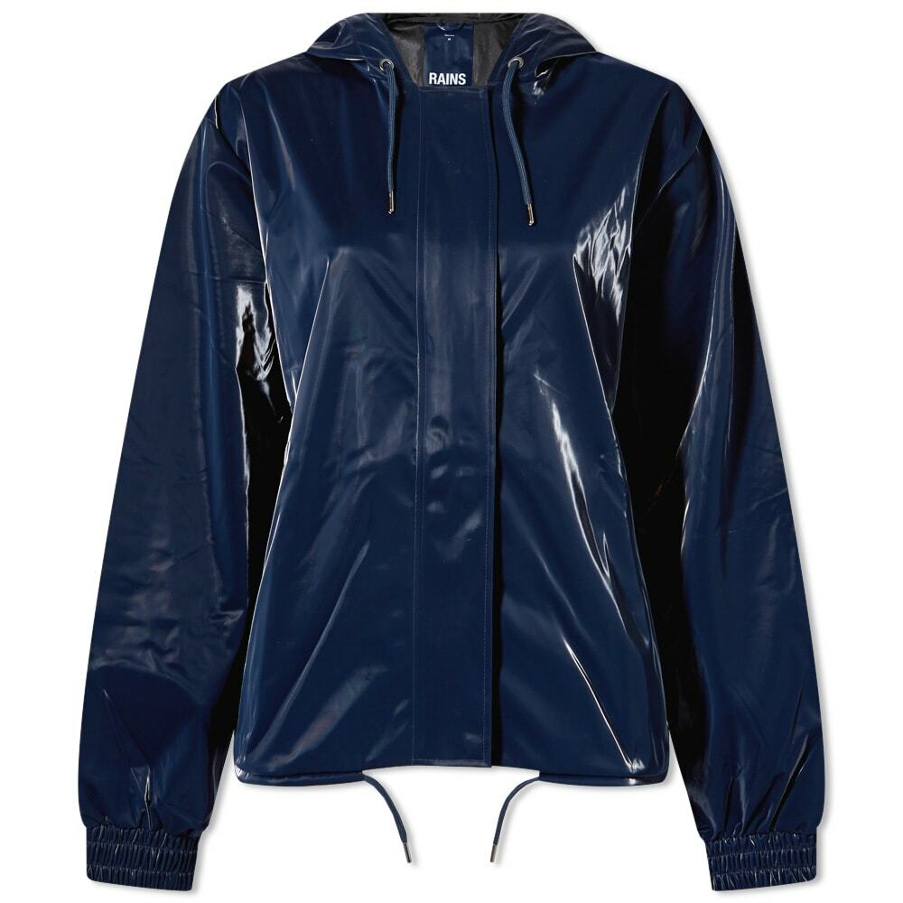 Rains Women's String Rain Jacket in Ink Rains