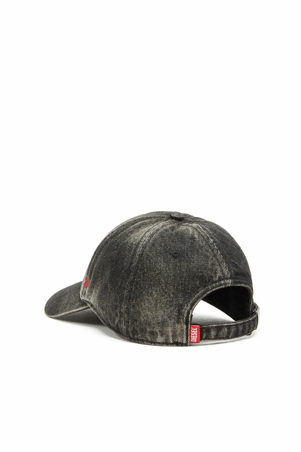 Diesel Baseball cap in washed denim - Caps Mens in Black Diesel