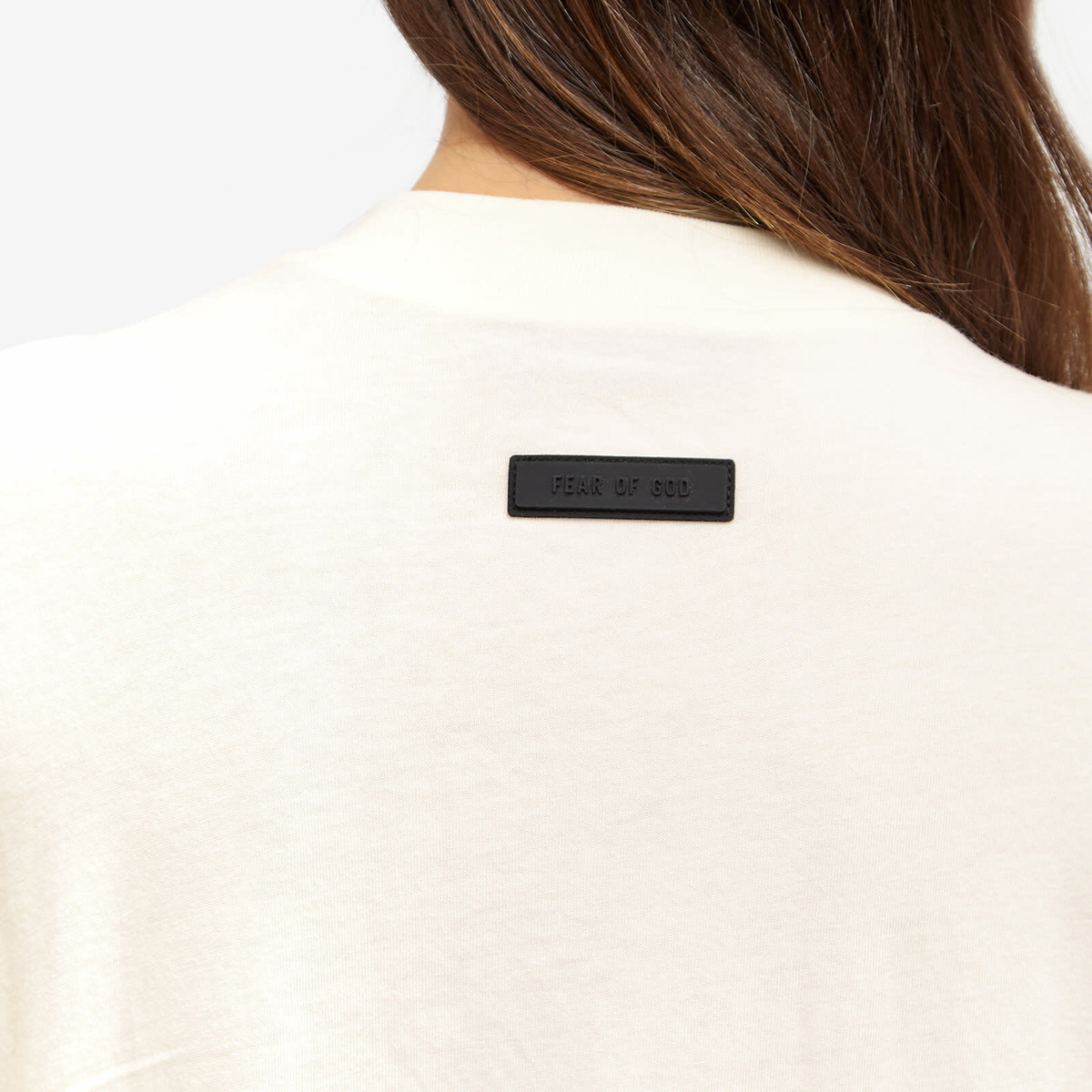 Fear of God ESSENTIALS Women's Essentials 3/4 Sleeve Dress in Cloud ...