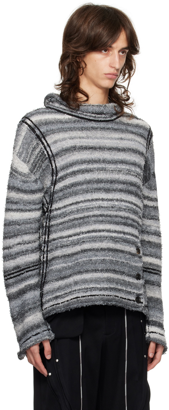 Kiko Kostadinov Gray Scarpitta Turtleneck Kiko Kostadinov